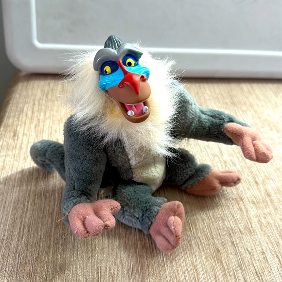 Disney | Toys | Disney Vintage Rafiki The Lion King Stuffed Animal ...